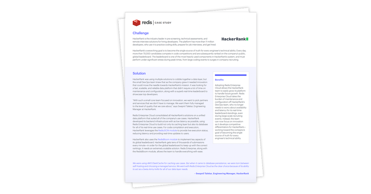 Handling future growth withRedis Enterprise Cloud - Redis