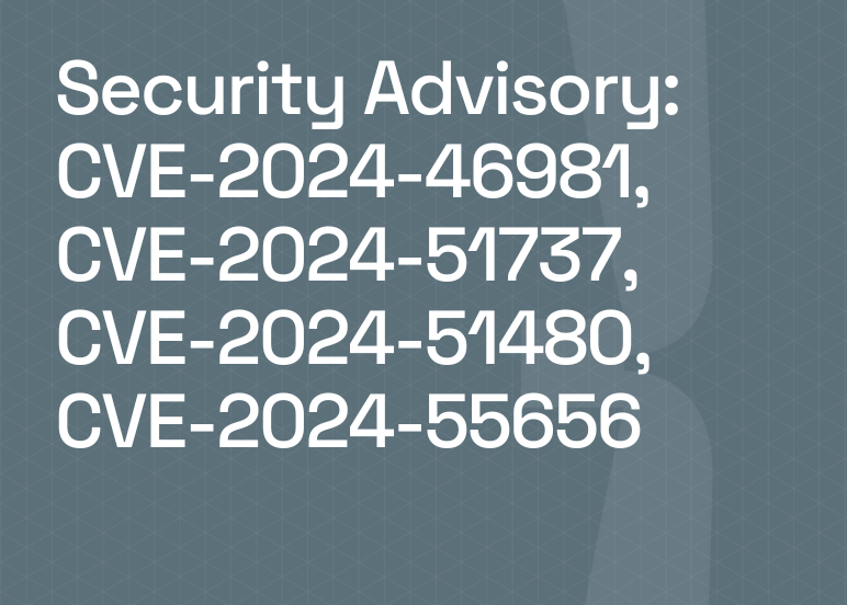 Security Advisory: CVE-2024-46981, CVE-2024-51737, CVE-2024-51480, CVE-2024-55656 - Redis